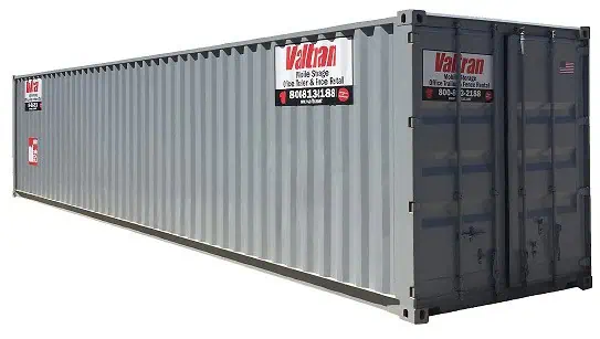 Portable 10 Foot Storage Container Rentals | Valtran