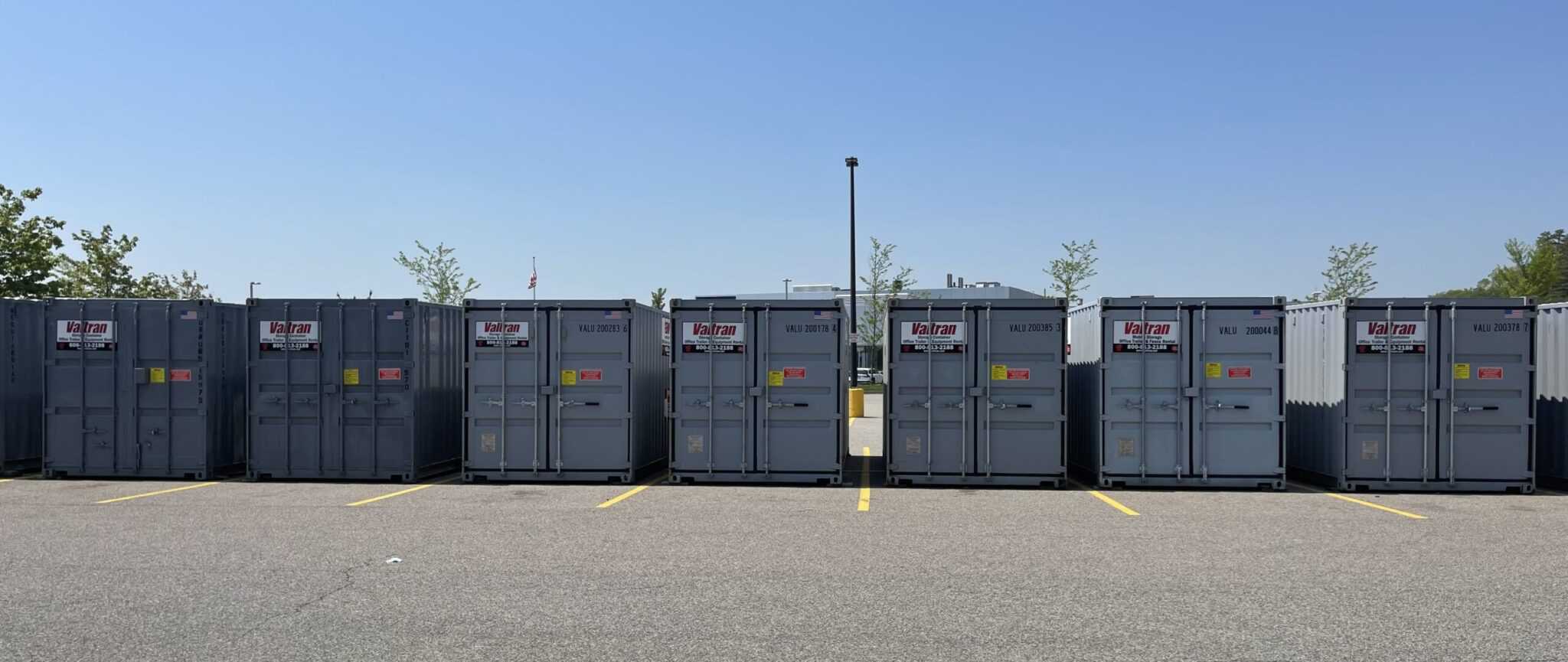 Portable Storage Container Rentals (24 HR Delivery) | Valtran