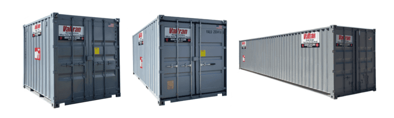 Portable Storage Container Rentals (24 HR Delivery) | Valtran