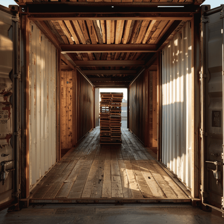 How To Fix Timber to a Shipping Container