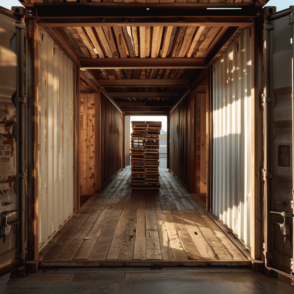 How To Fix Timber to a Shipping Container